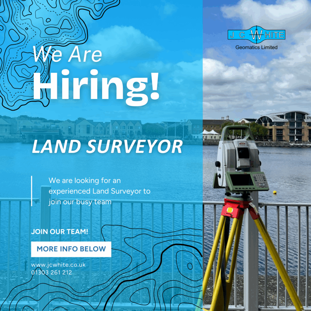 We Are Hiring - Land Surveyor - JC White Geomatics